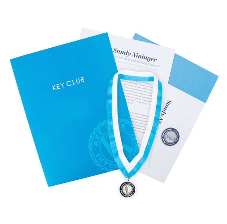 Sandy Nininger Award Package (New) | Kiwanis Family Products